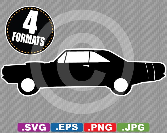 1967 Classic / Antique Muscle Car Clipart Image SVG Cutting - Etsy