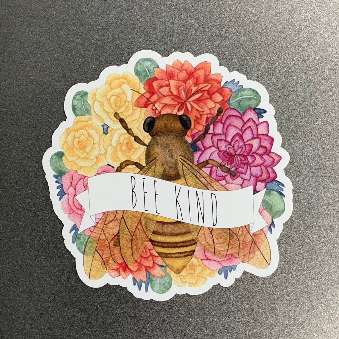 Bee Kind Honey Bee Decor for Dishwasher or Car | Etsy