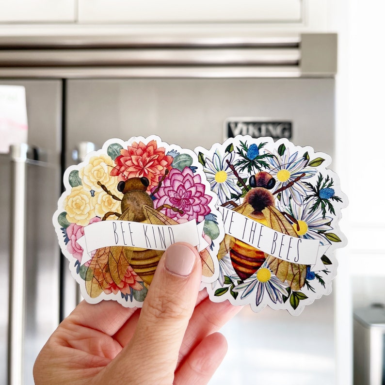 Bee Kind and Save the Bees Car or Dishwasher Magnet - Etsy