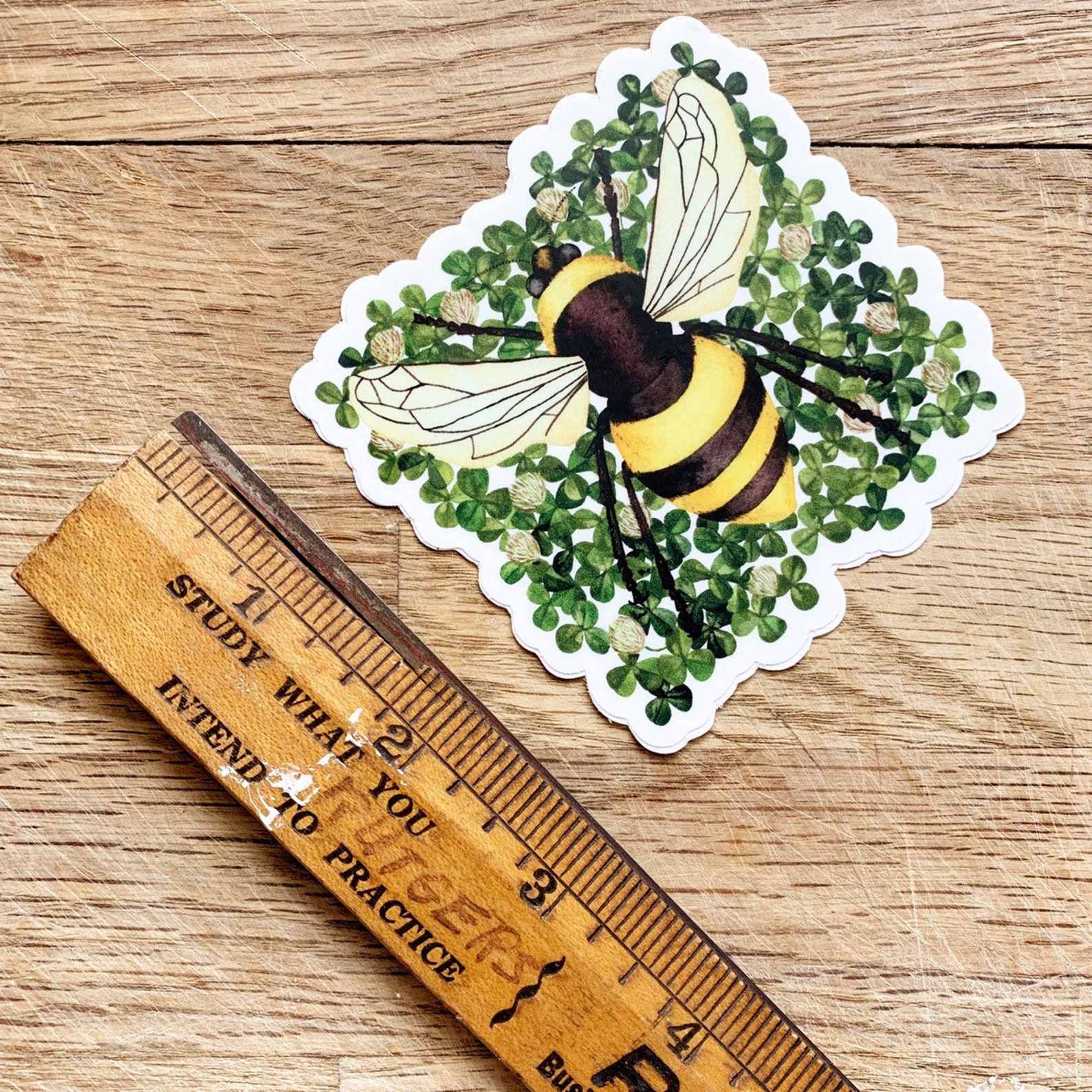 Honey Bee Sticker Vinyl Decal Cute Laptop Sticker Cup Decal | Etsy