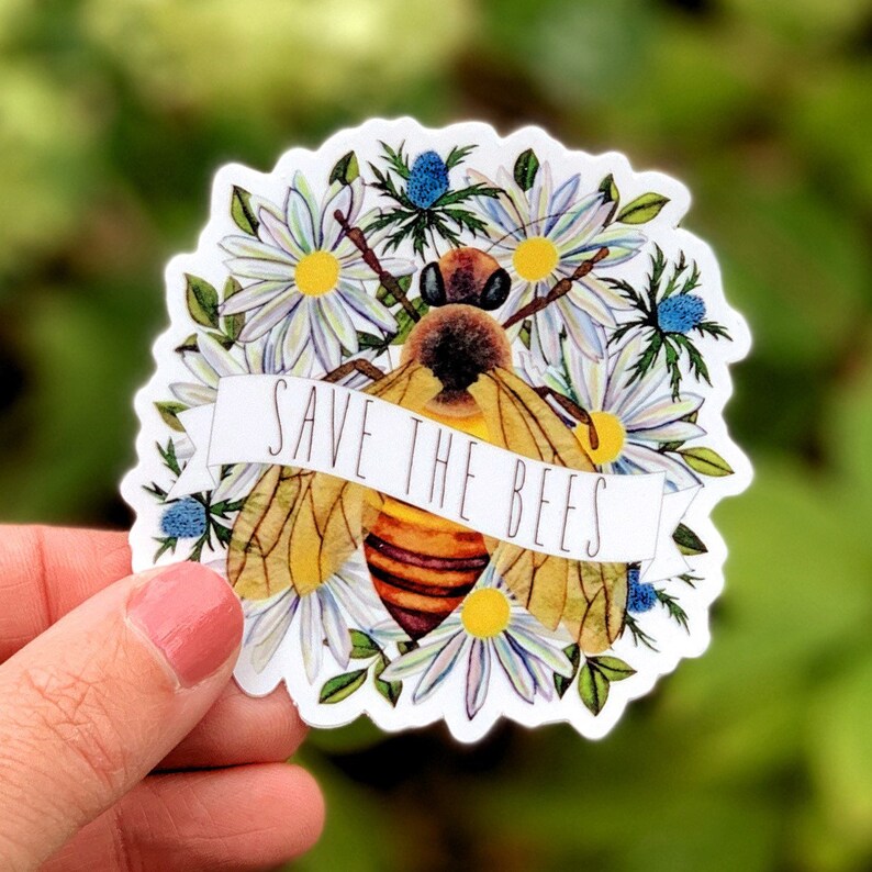 Honey Bee Sticker Pack Vinyl Decal Cute Laptop Sticker Cup - Etsy