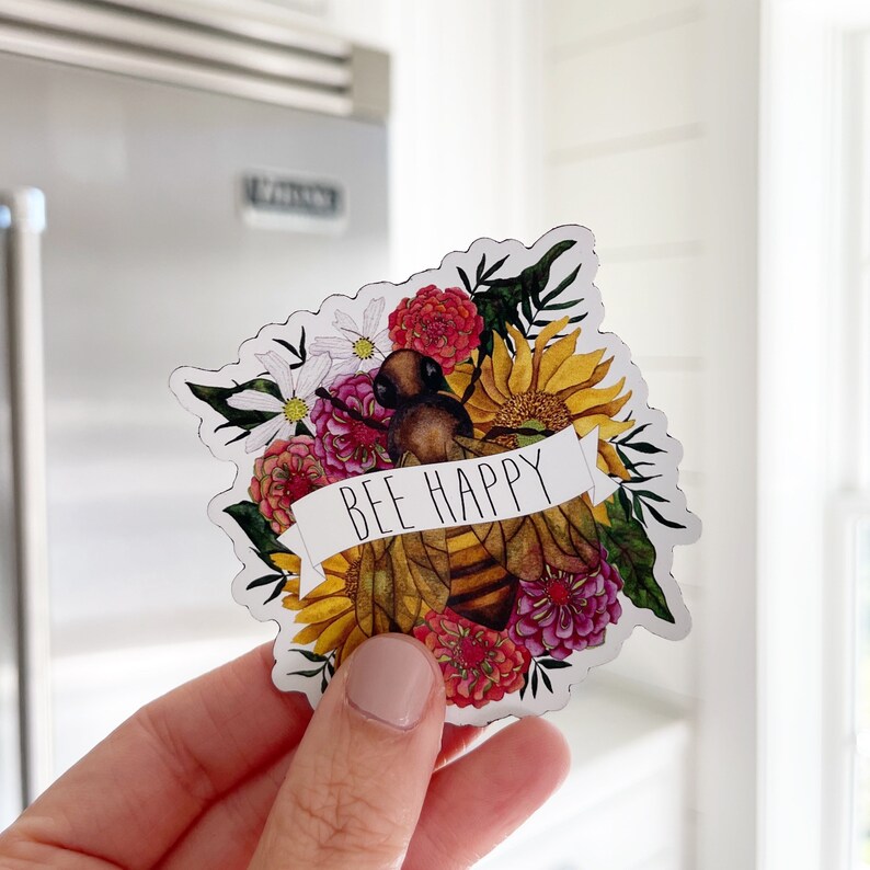 Bee Kitchen Dishwasher or Car Magnet | Etsy