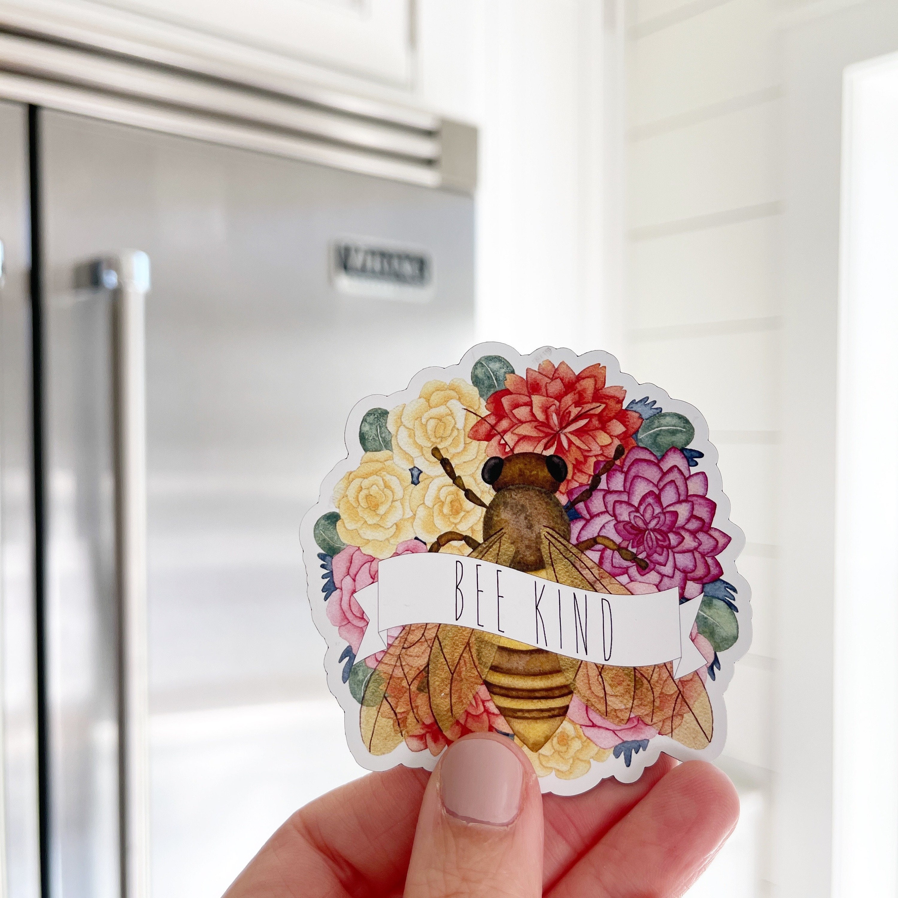 Bee Kind Honey Bee Decor for Dishwasher or Car - Etsy