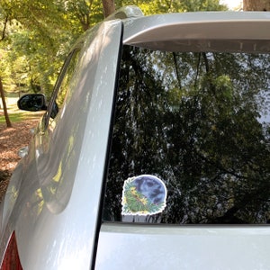 Moon Sticker of Celestial Decal, Cute Laptop Sticker, Car Sticker - Etsy