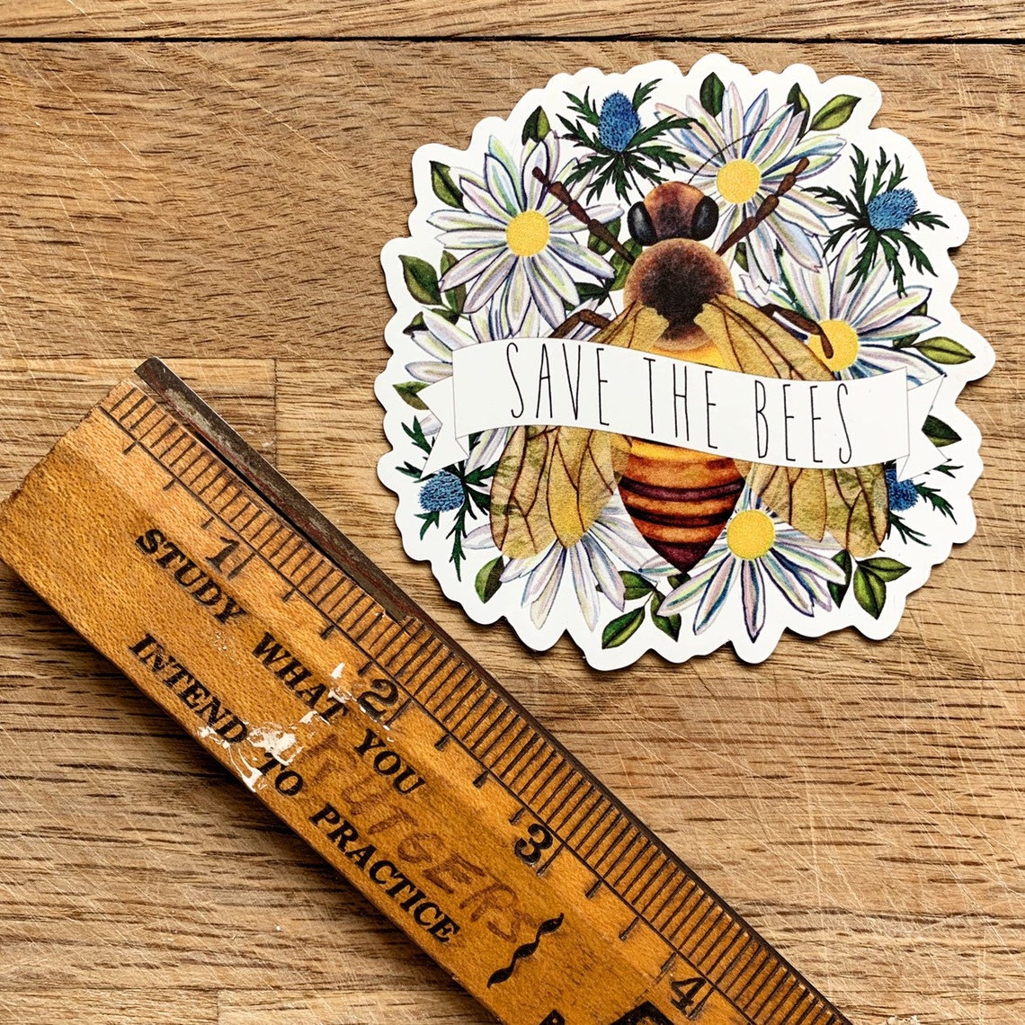 Save the Bees Magnet for Car or Dishwasher | Etsy