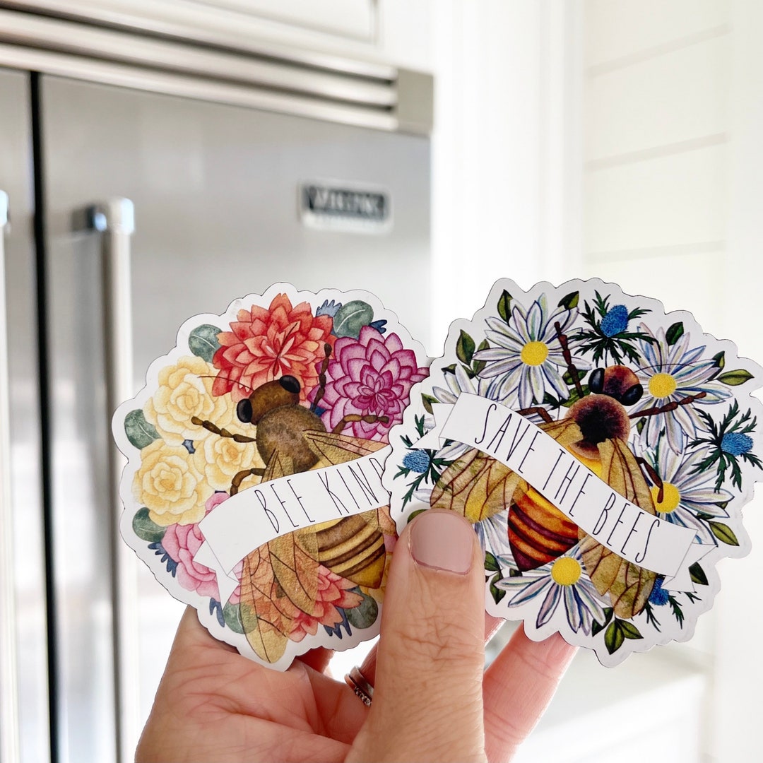Bee Kind and Save the Bees Car or Dishwasher Magnet - Etsy