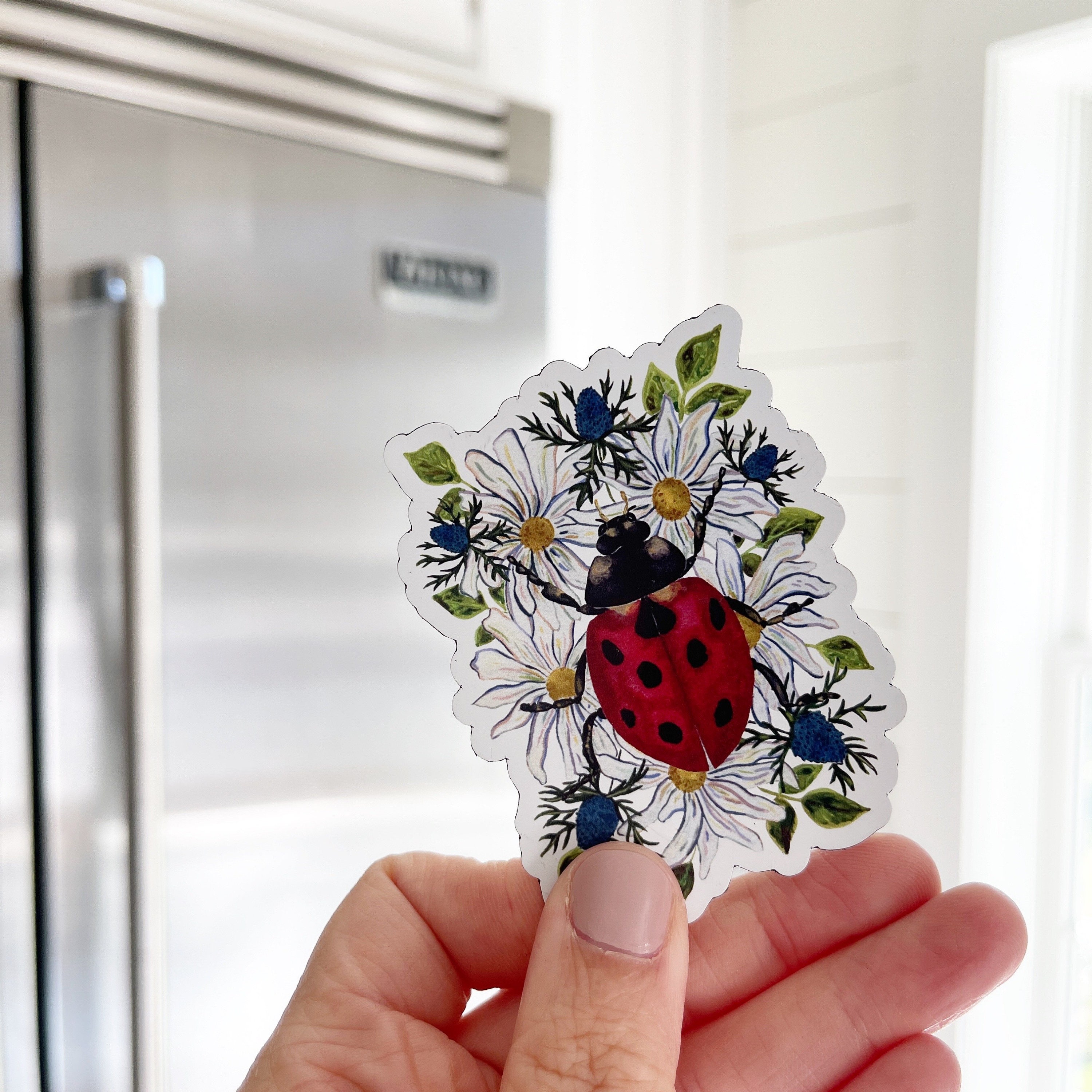 Ladybug Magnet for Dishwasher or Kitchen - Etsy