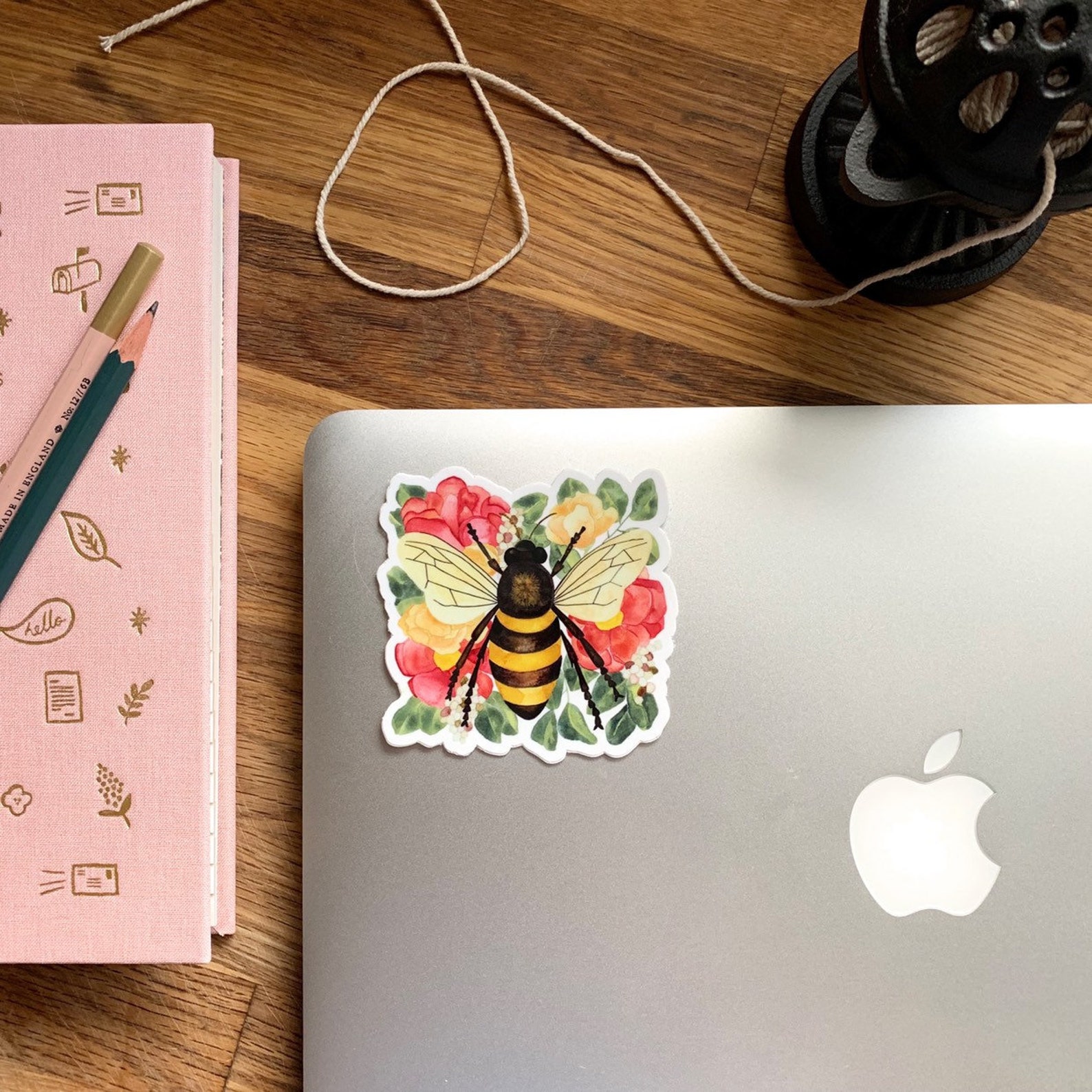 Honey Bee Vinyl Sticker Pack Vinyl Decal Cute Laptop - Etsy