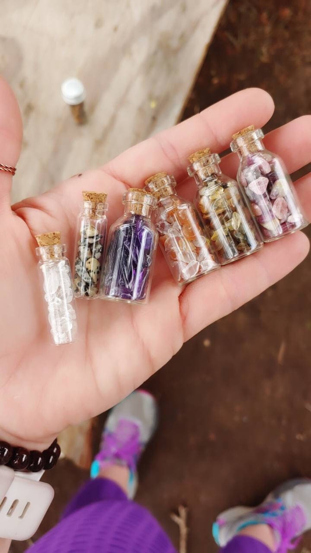 Crystal Pocket Jars - Etsy