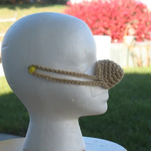 Nose Warmer/ Crochet Adult Unisex Nose Muff/ Nose Cozy/ Winter Tweed ...