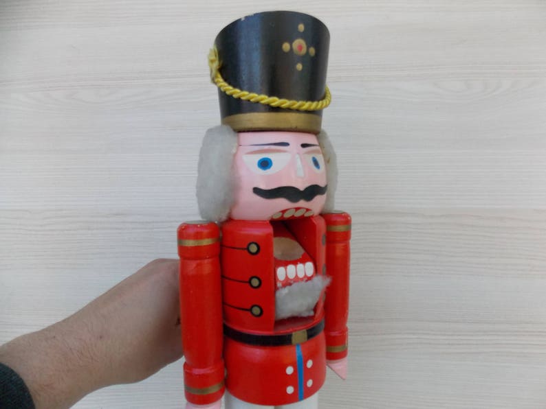 Vintage Toy wooden nut cracker man Vintage Nut crackers wooden | Etsy