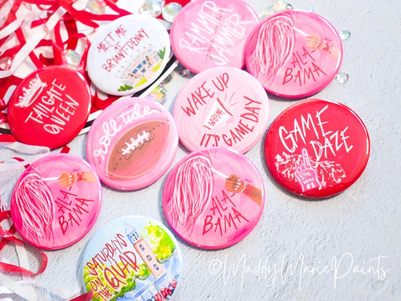 MADDYMARIEPAINTS "roll Tide Roll" OFFICIALLY LICENSED University of ...