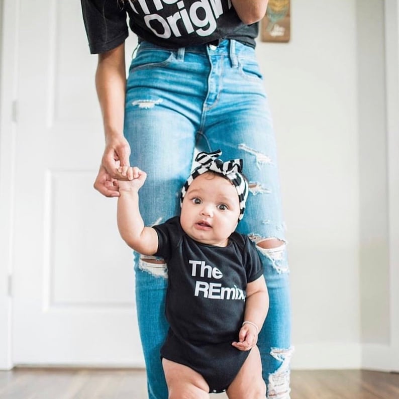 The Original the Remix® Mother's Day Shirts Mom and Me - Etsy