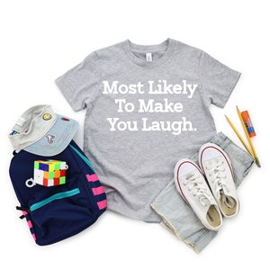 Funny Kid Shirt | Class Comedian | School Tshirt | Youth Shirt ...
