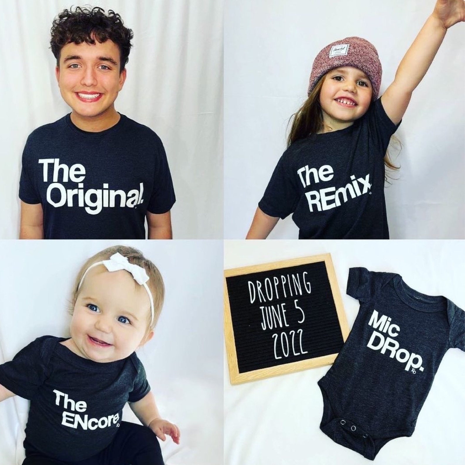 The Original the Remix® Kids T-shirts Gift for Twin Sisters | Etsy UK