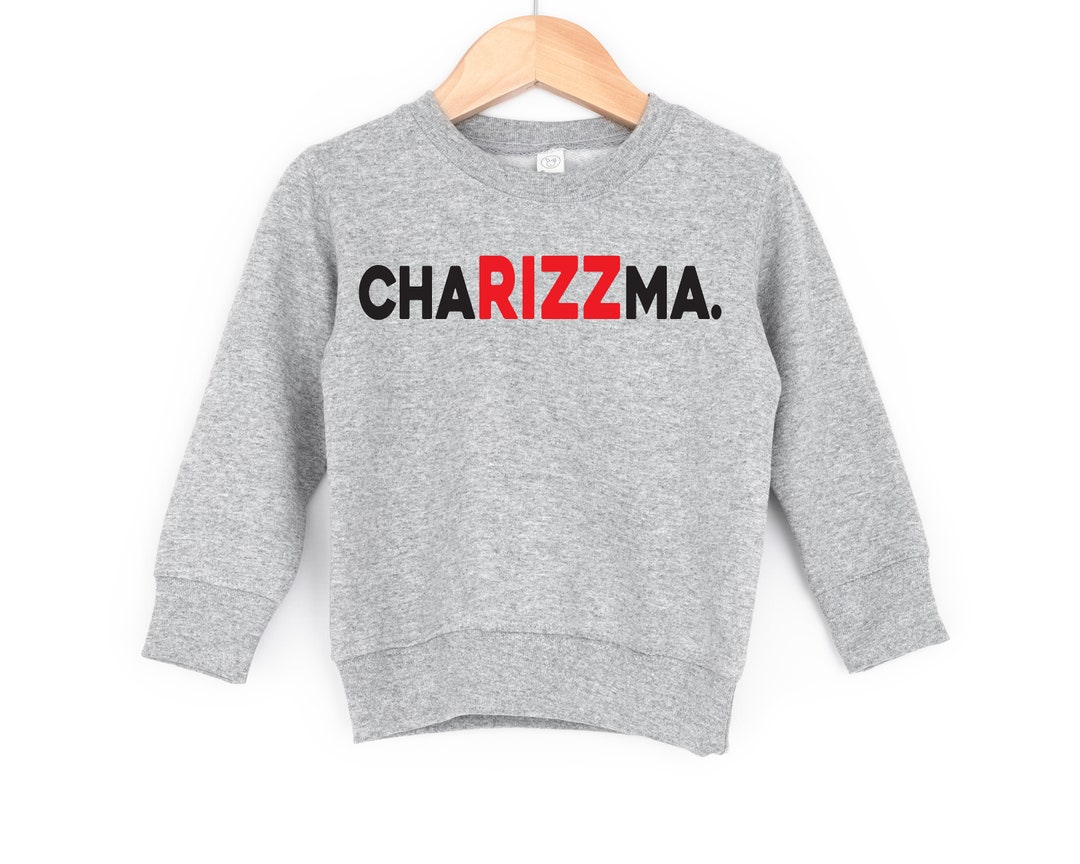 Boys Shirt | Rizz Sweatshirt | Funny Kids | Graphic Shirt | Charizzma ...