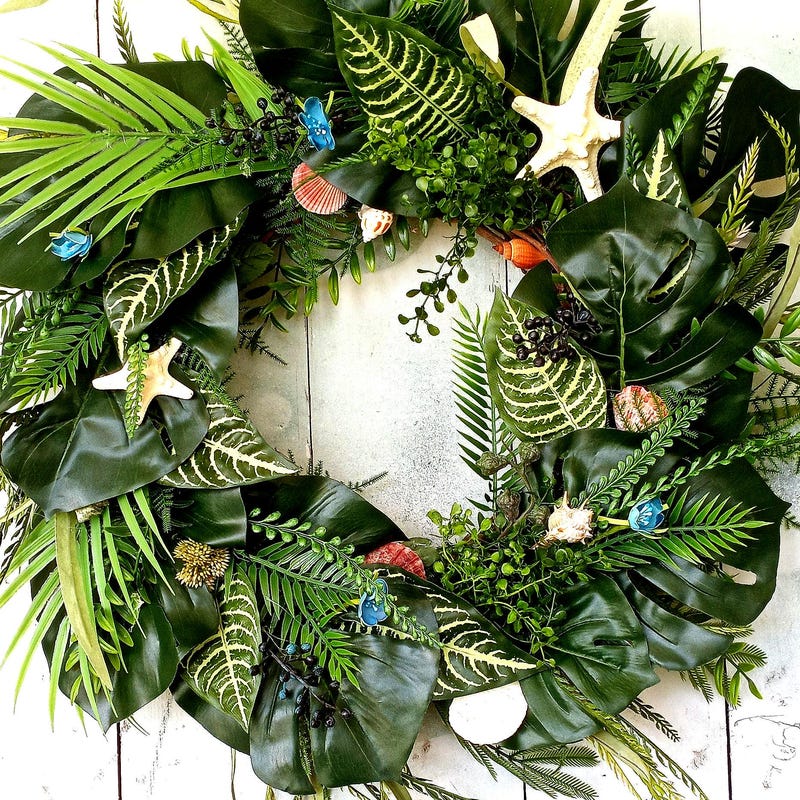 Seashell Wreath - Etsy