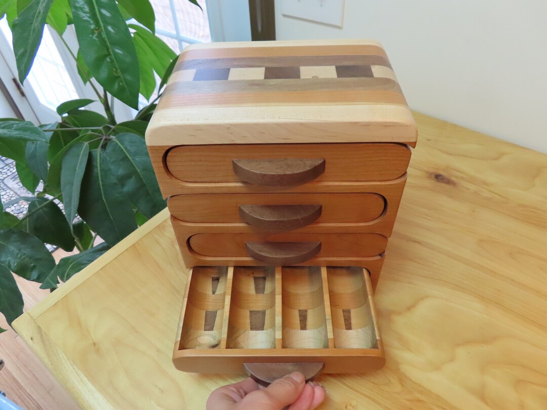 Jewelry Boxes Handmade Cherry Wood Jewelry Box Cherry - Etsy