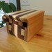 Handmade Hickory Wood Jewelry Box: Bandsaw Inlay Design - Etsy