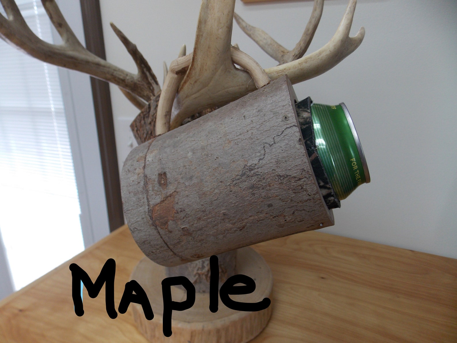 Wood Mug Wood Cup Rustic Maple Oak and Walnut Wood Mug With - Etsy