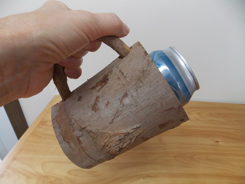 Wood Mug Wood Cup Rustic Maple Oak and Walnut Wood Mug With - Etsy