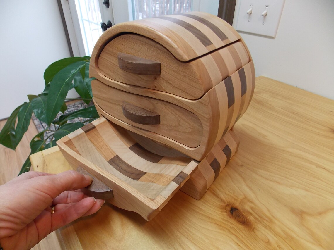 Jewelry Boxes Large Handmade Cherry Jewelry Box Cherry - Etsy