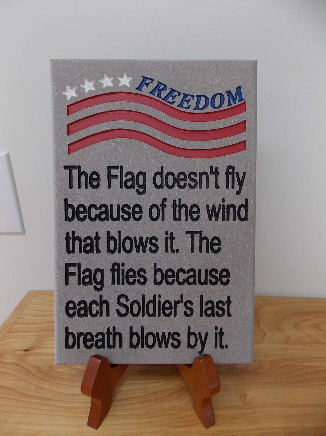 Military Decor, Veterans Sign, Flag Sign, Freedom Sign, Patriotic Sign ...