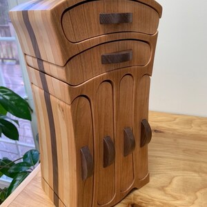 Jewelry Boxes Handmade Large Cherry Wood Jewelry Box Cherry - Etsy