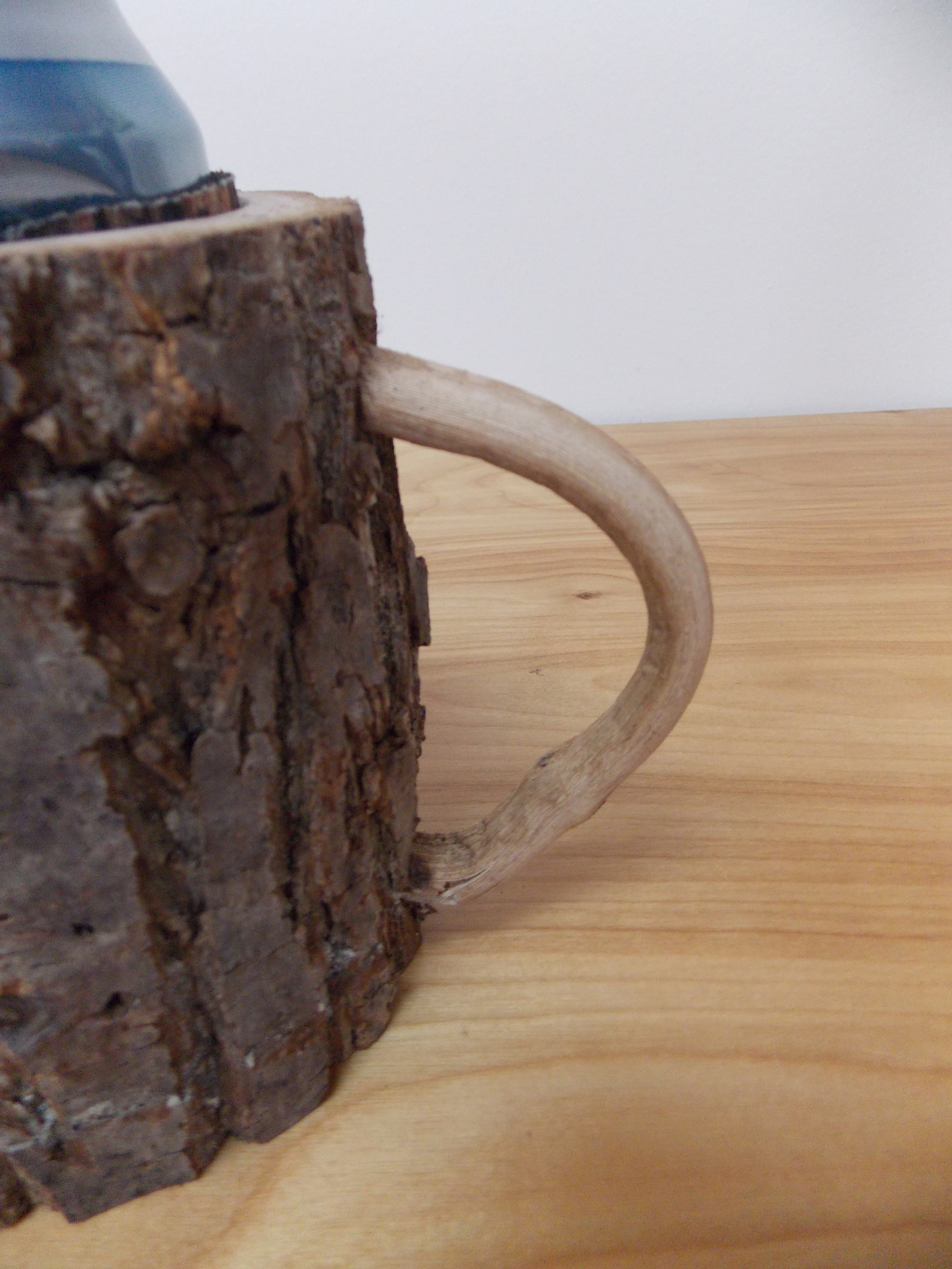 Wood Mug Wood Cup Rustic Maple Oak and Walnut Wood Mug With - Etsy