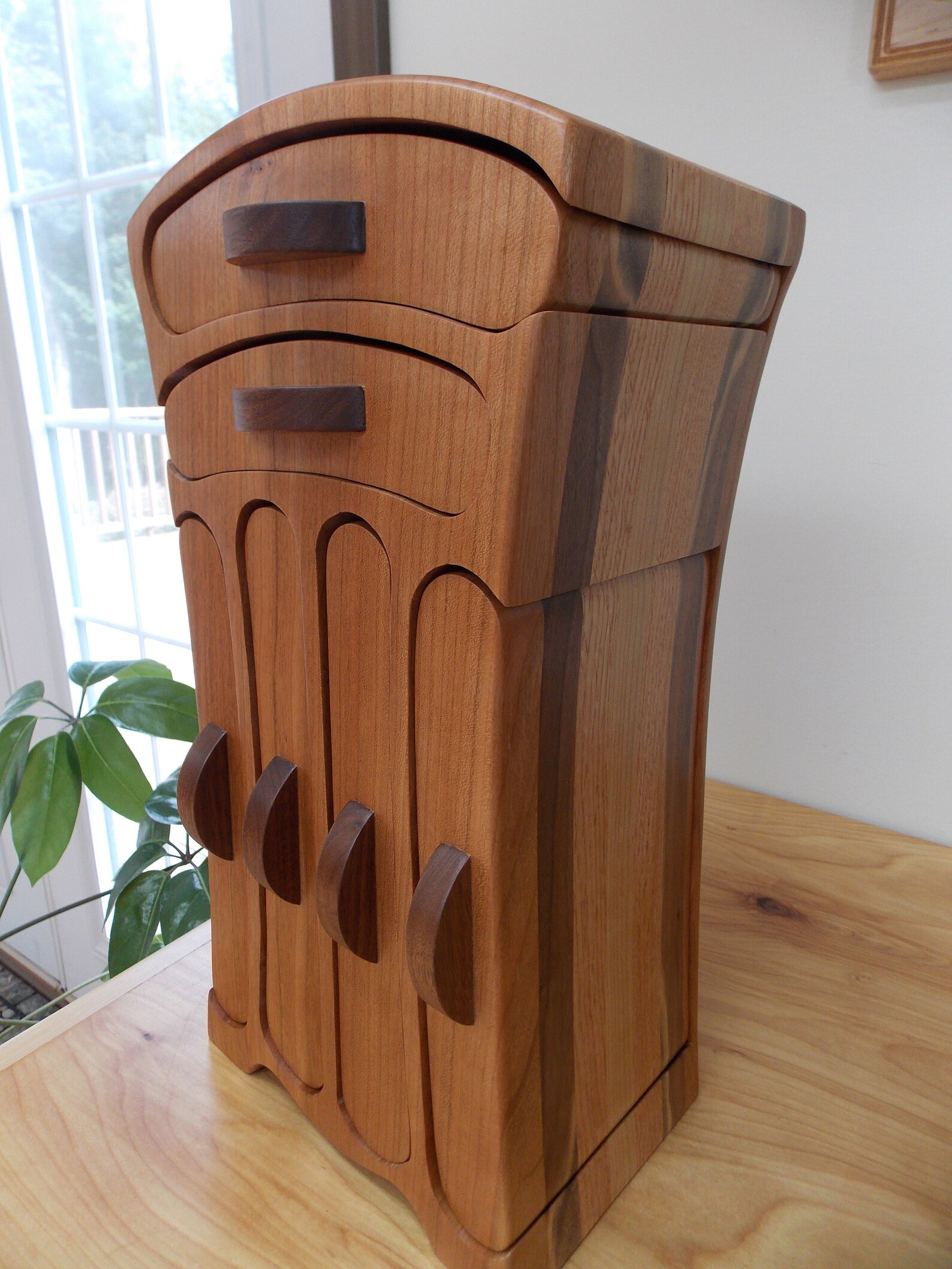 Jewelry Boxes Handmade Large Cherry Wood Jewelry Box Cherry - Etsy