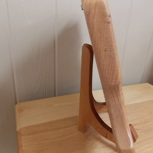 Plate/plaque/picture Wood Display Stand Made From Oak, Maple, Cherry ...