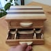 Handmade Hickory Wood Jewelry Box: Bandsaw Inlay Design - Etsy