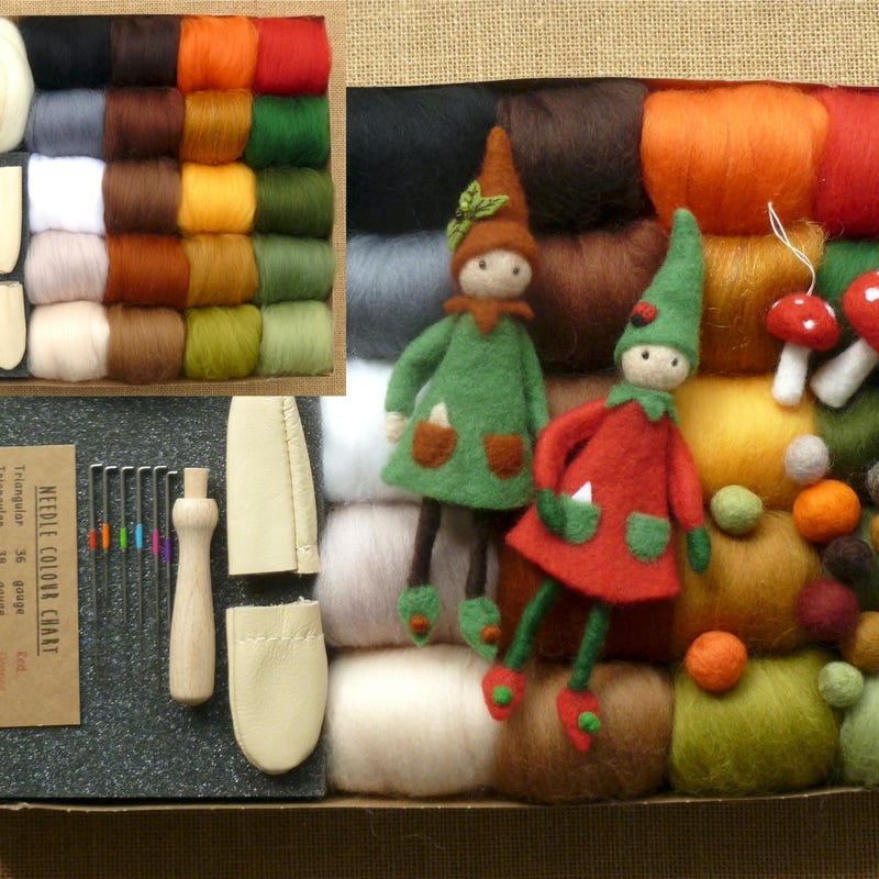 Needle Felting Kit - Etsy