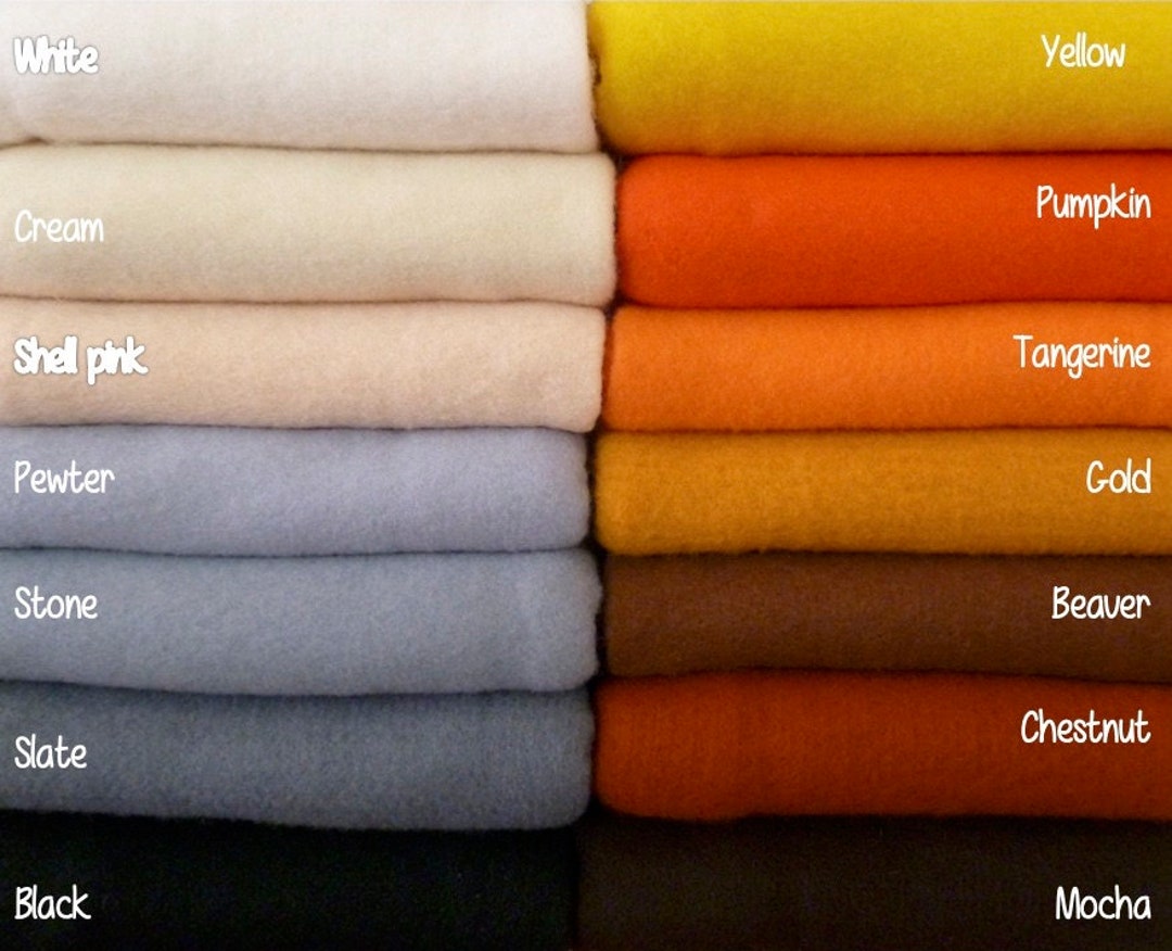 Pre Felt Sheets 100% Merino Wool PICK ANY COLORS 35 Felt - Etsy