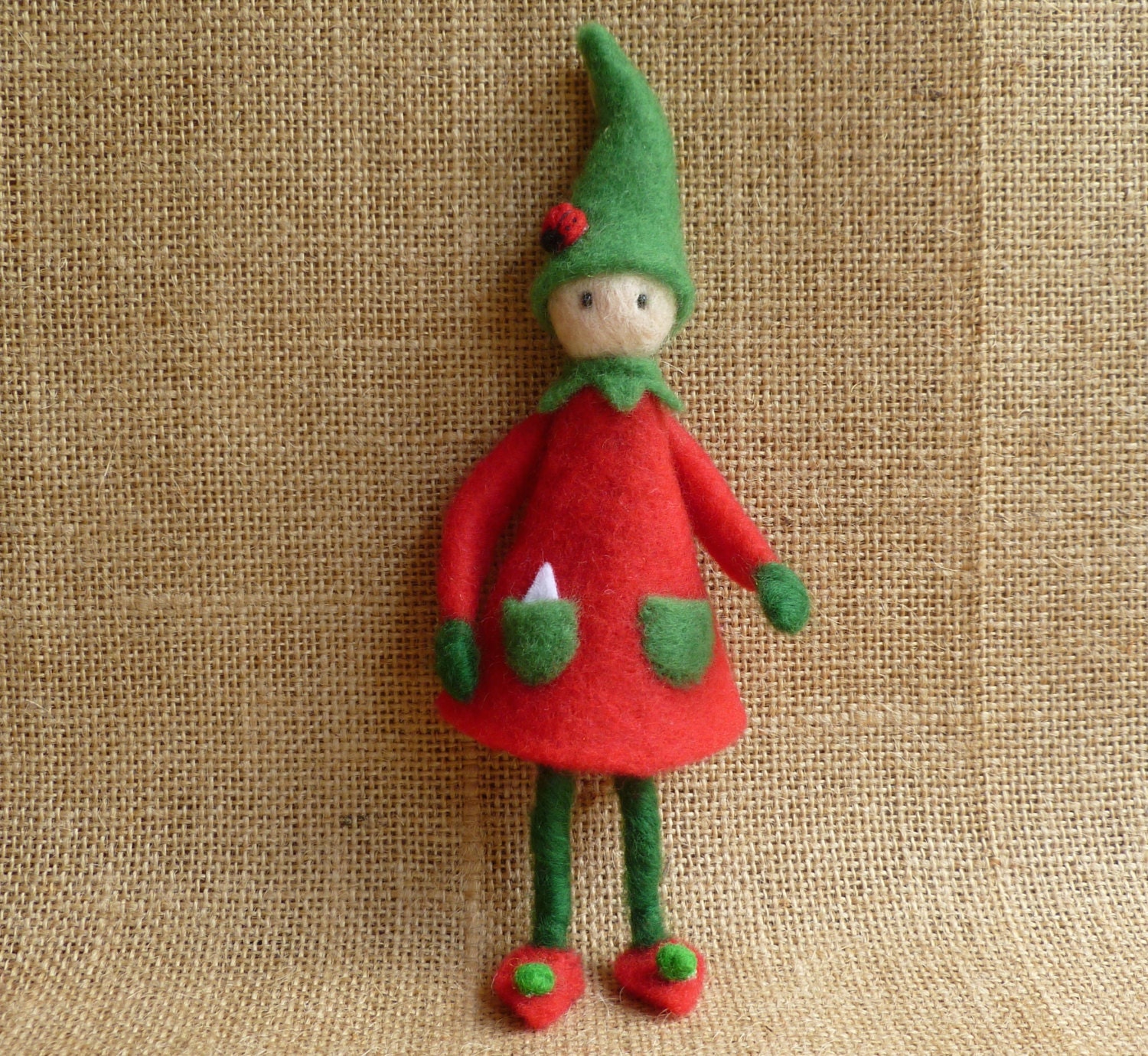 Beginner Needle Felting Kit - Autumn Felting Kit - Elf Needle Felting ...