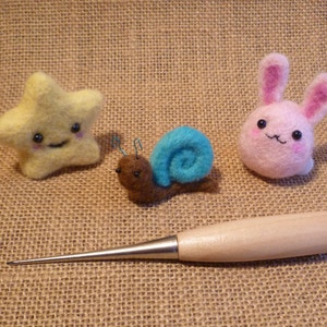 Felting Awl - Wooden Awl - Needle Felting Awl - Awl for Toy Eyes ...