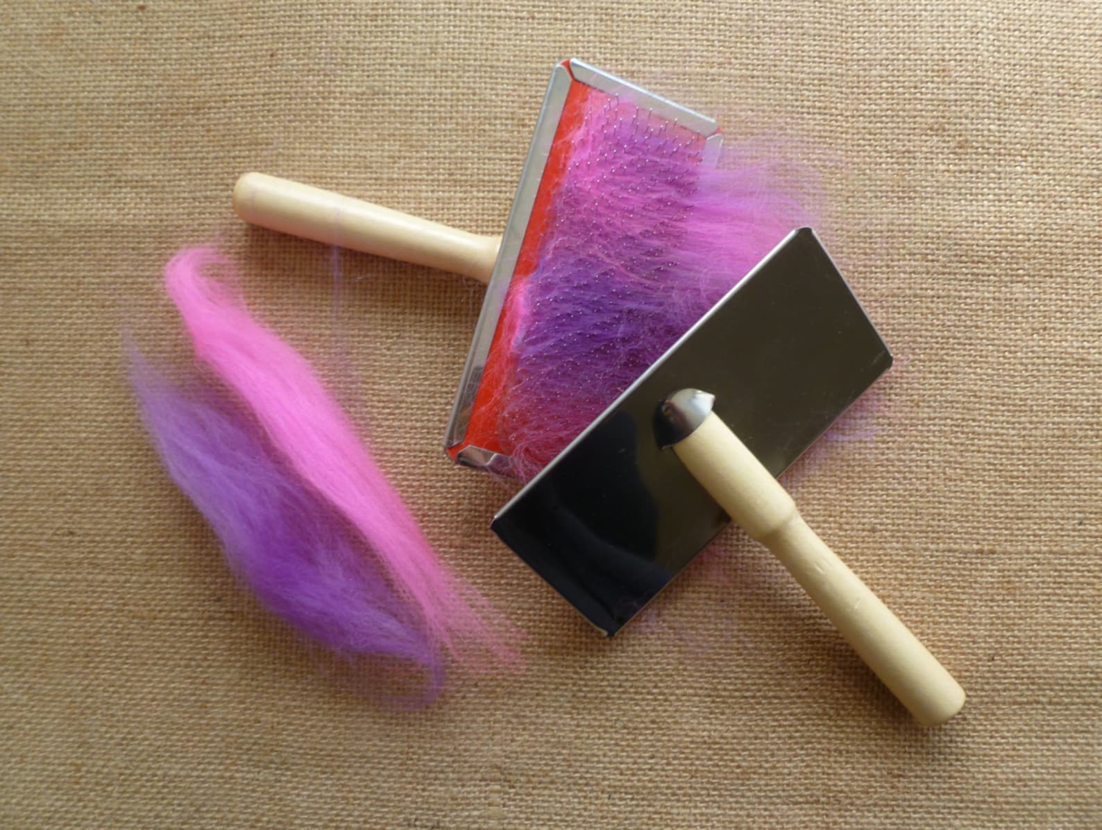 Carding Combs 2 Sizes Flick Carder Needle Felting Wet - Etsy