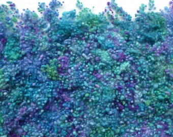 Toad Warts, Wool Nepps, Spinning, Weaving, Felting, Effects, Hand Dyed ...