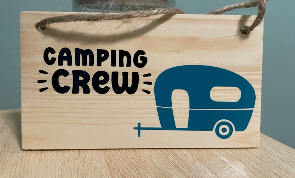 Happy Campers Sign/camping Sign/camper Decor/rv Decor/family Name Sign ...