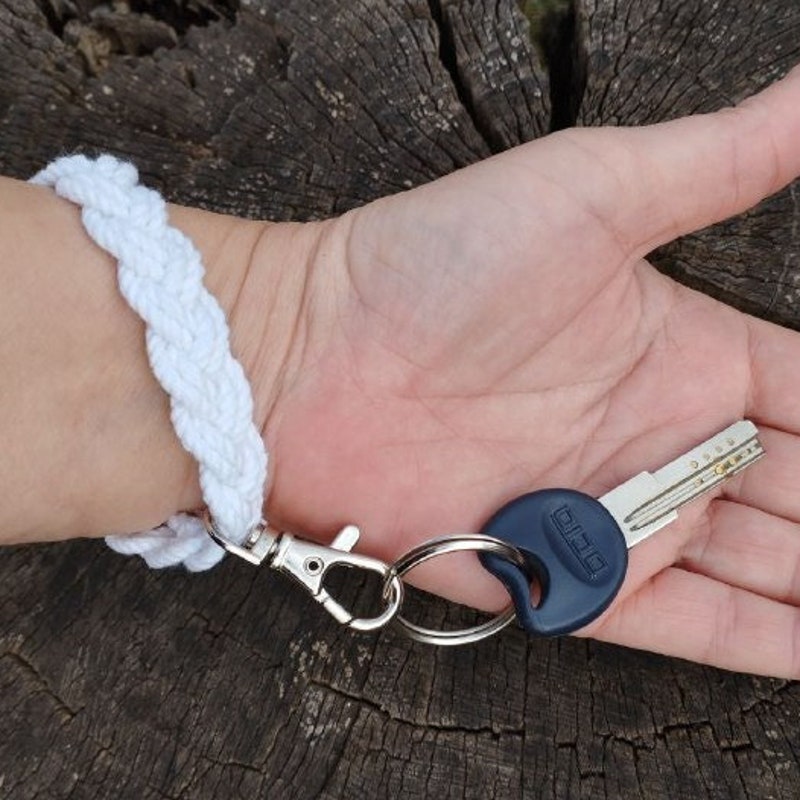 Braided Keychain - Etsy