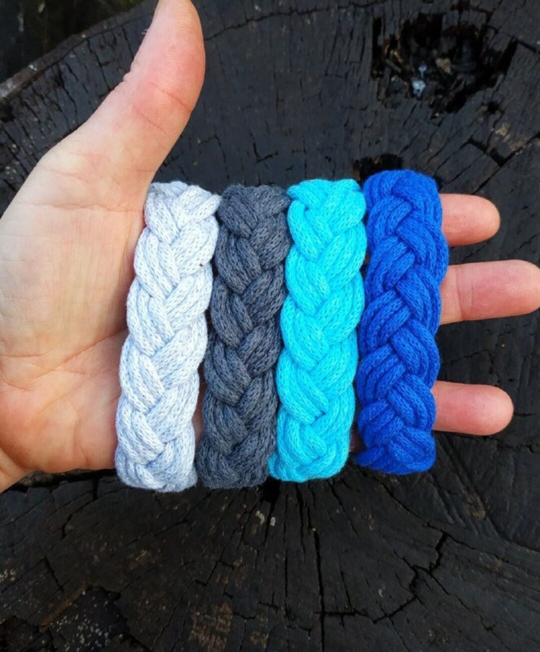 Sailor Knot Bracelet, Surfer Cotton Bracelet, Nautical Braided Cord ...