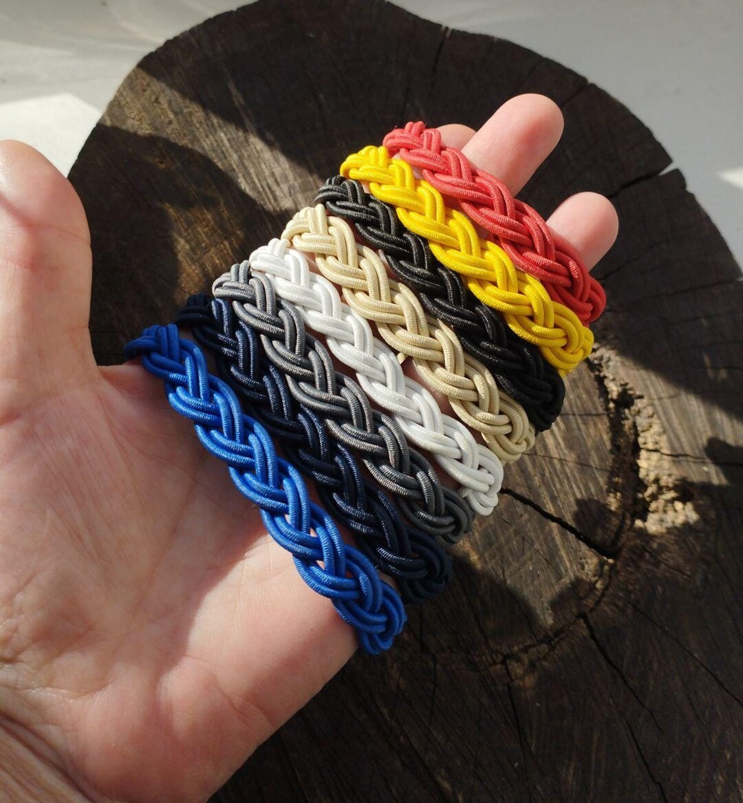Surfer Rope Bracelet, Elastic Turk Head Knot Bracelet/upper Arm Cuff ...
