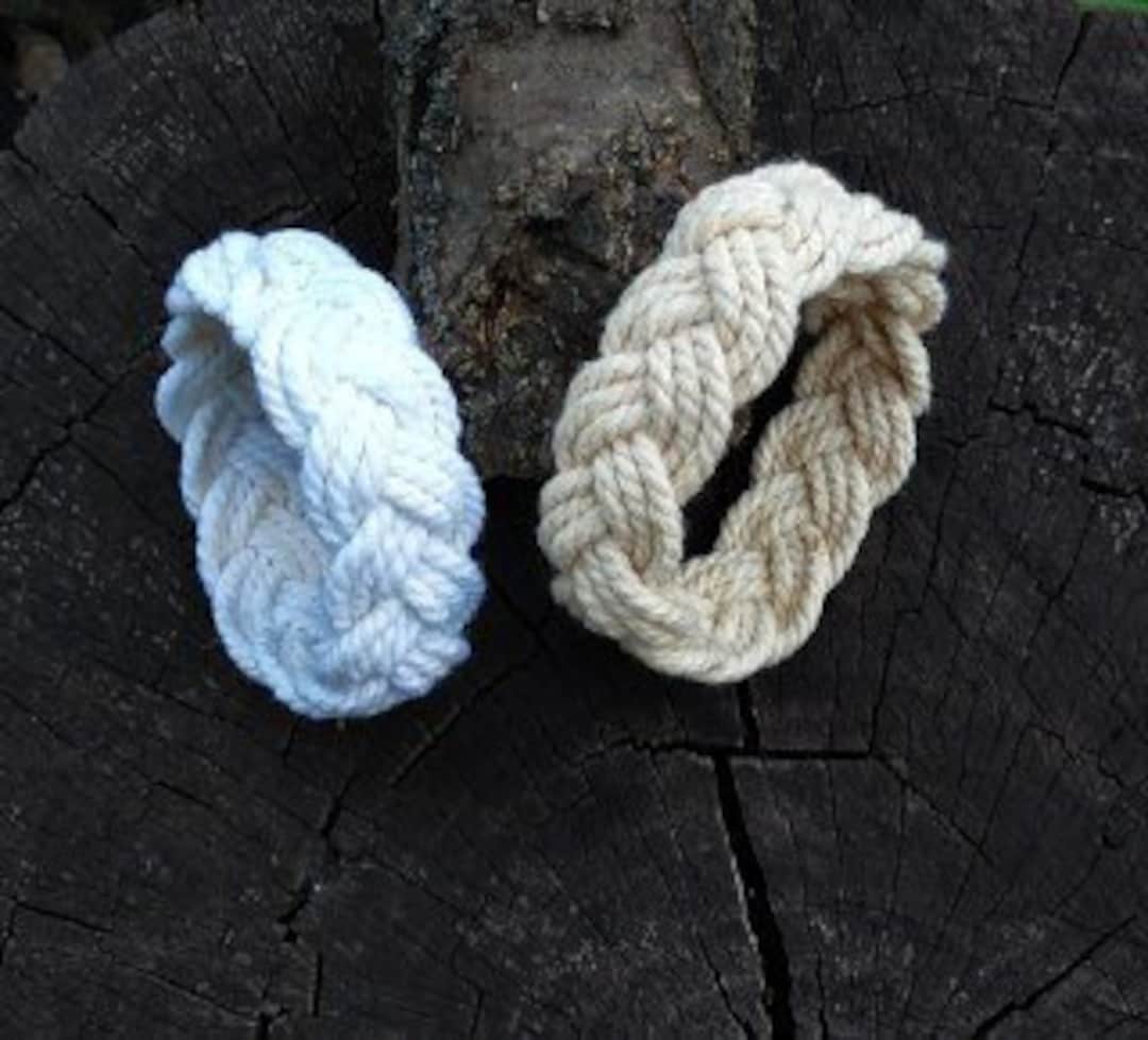 Cotton Cord Nautical Bracelet for Men and Women Wrap Summer Beach ...
