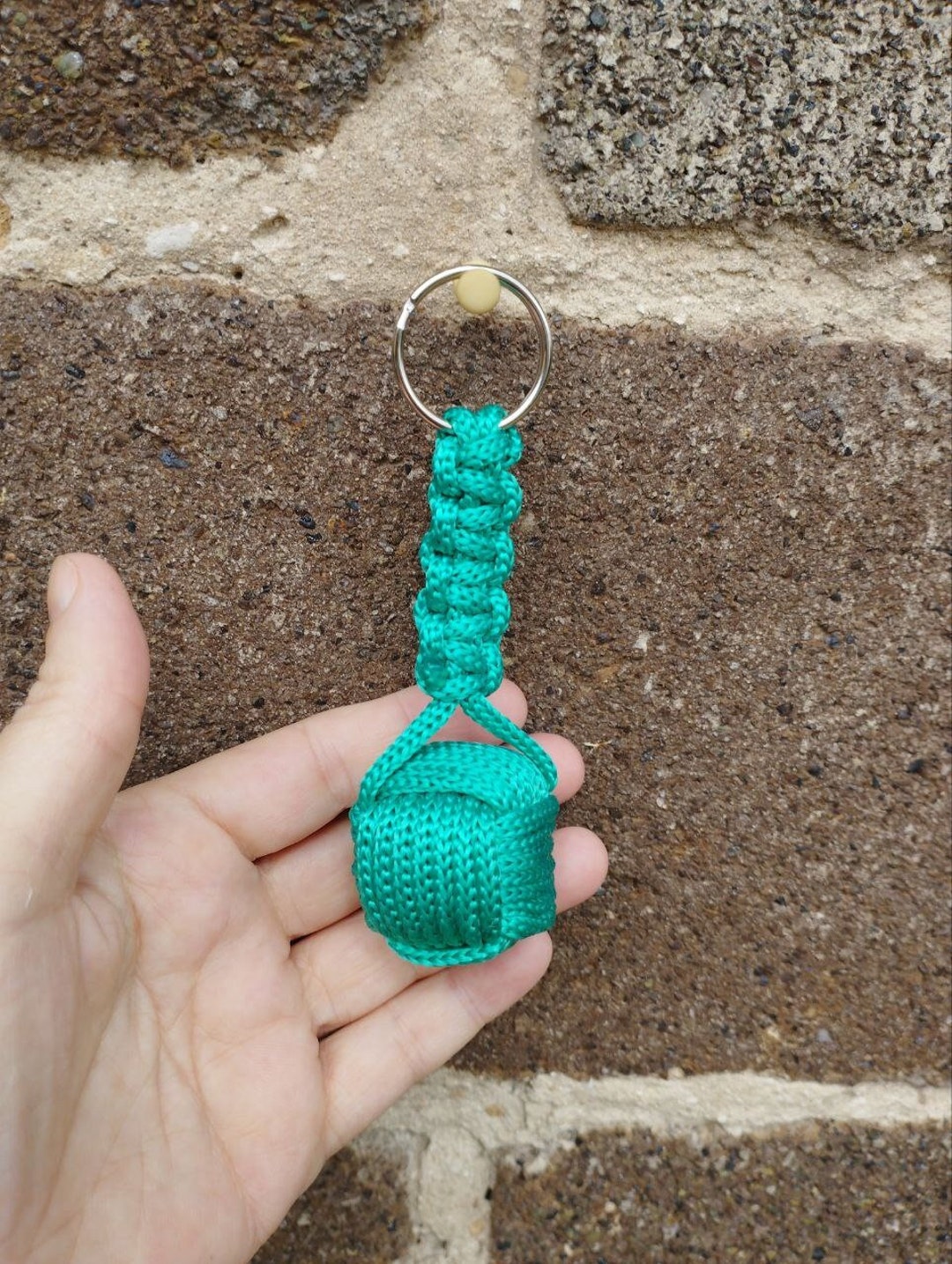 Monkey Fist Keychain, Boat Float Key Chain, Floating Cork Nautical ...
