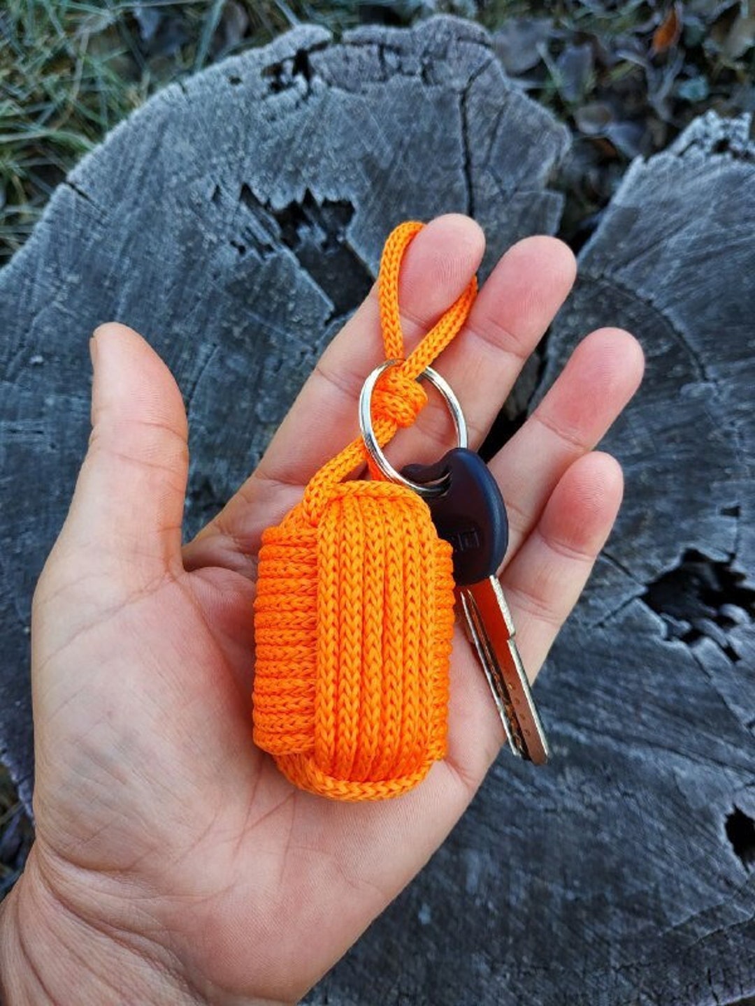 Orange Floating Cork Nautical Keychain, Boat Float Key Chain, Monkey ...