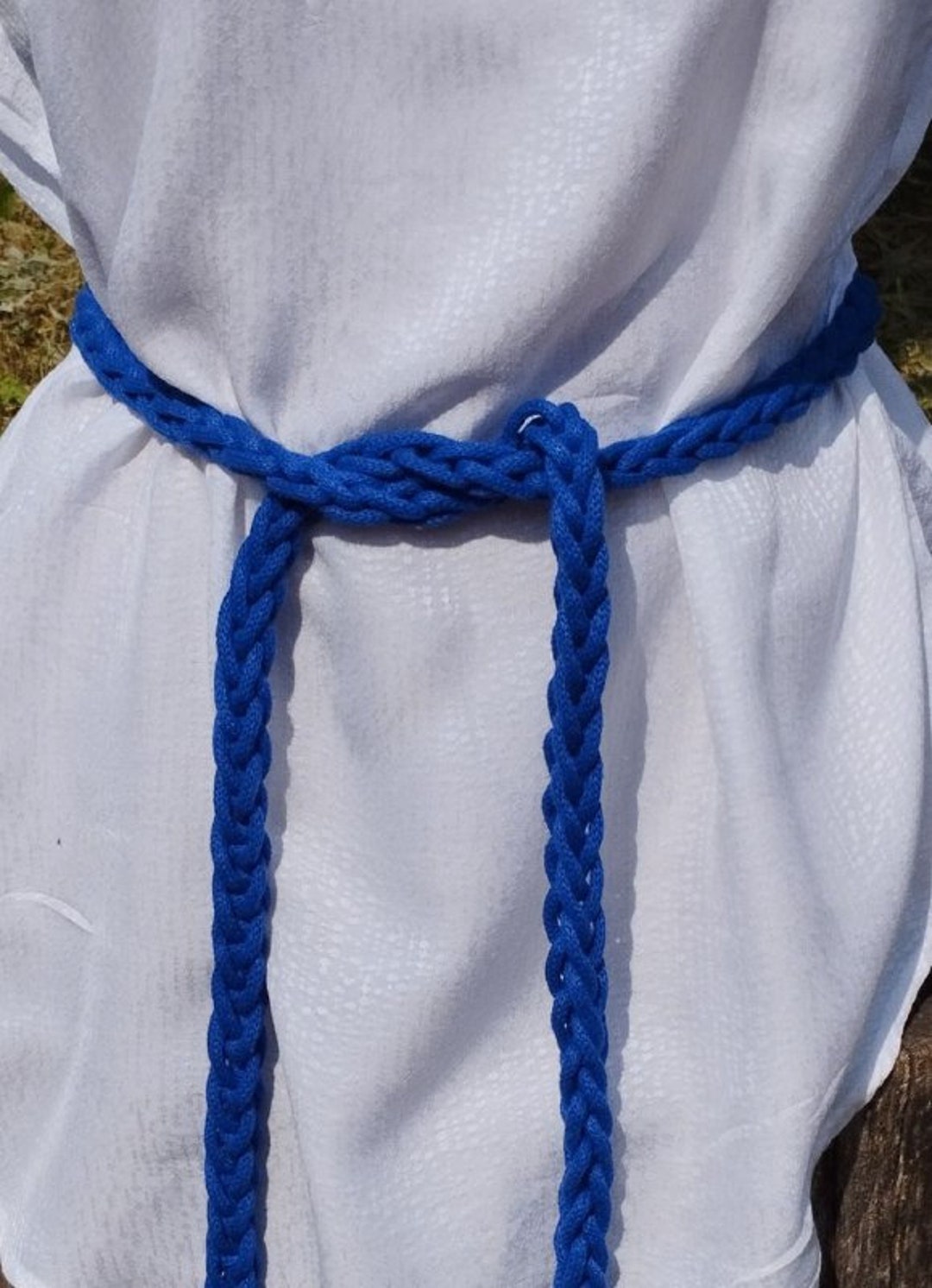 Navy Blue Nautical Belt, Cotton Cord Belt, Sailor Belt, Twisted Belt ...