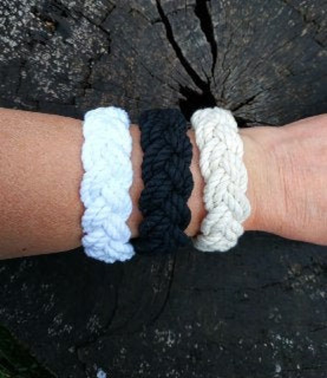 Sailor Knot Bracelet, Surfer Knot Bracelet, Nautical Rope Braided ...