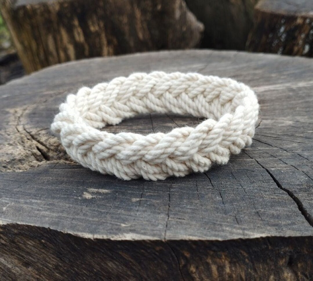 Women & Men Herringbone Bracelet, String Cord Armband, Nautical ...