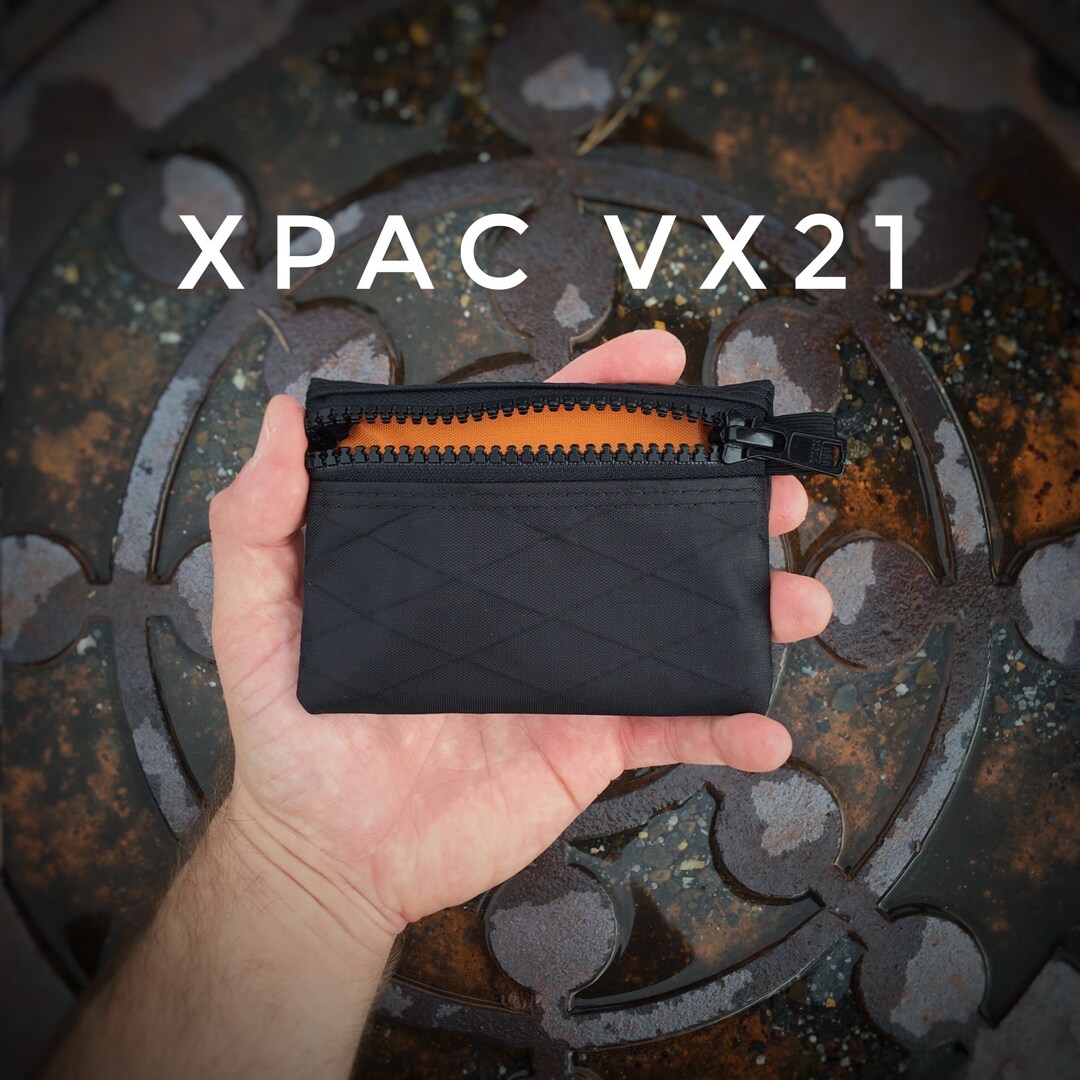 EDC Pouch XPAC VX21 Zipper Wallet Zipper Pouch for Everyday Carry - Etsy
