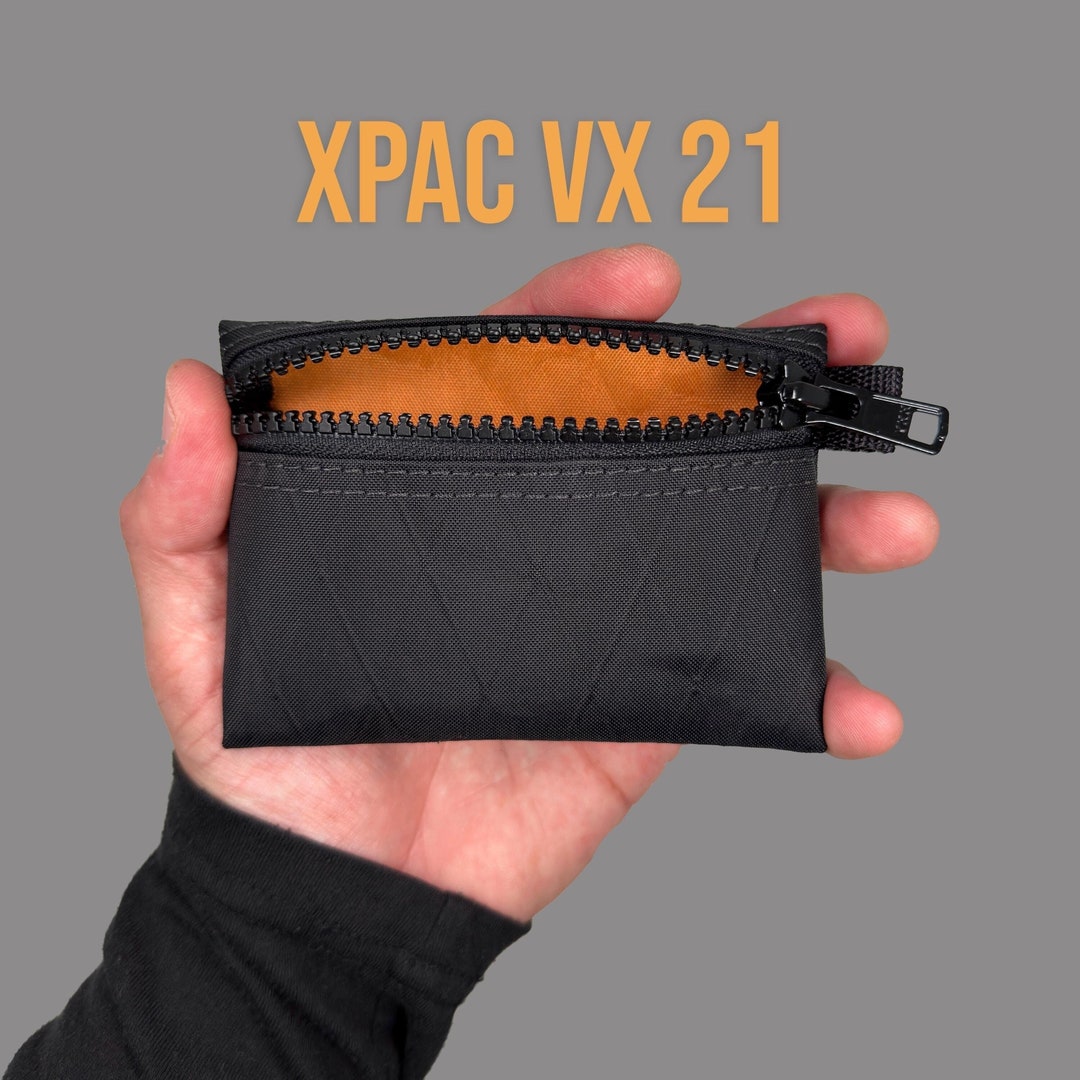 EDC Pouch XPAC VX21 Zipper Wallet Zipper Pouch for Everyday Carry - Etsy